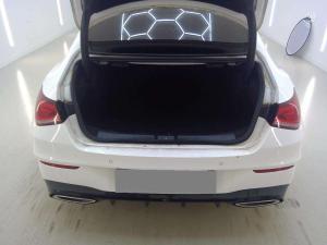 White Mercedes-Benz CLA 200 2021 in Vilnius, with an engine capacity of 1.33 L and mileage of 185 thousand km for 22870 €, photo 18 on AUTOMOTO.COM.LV