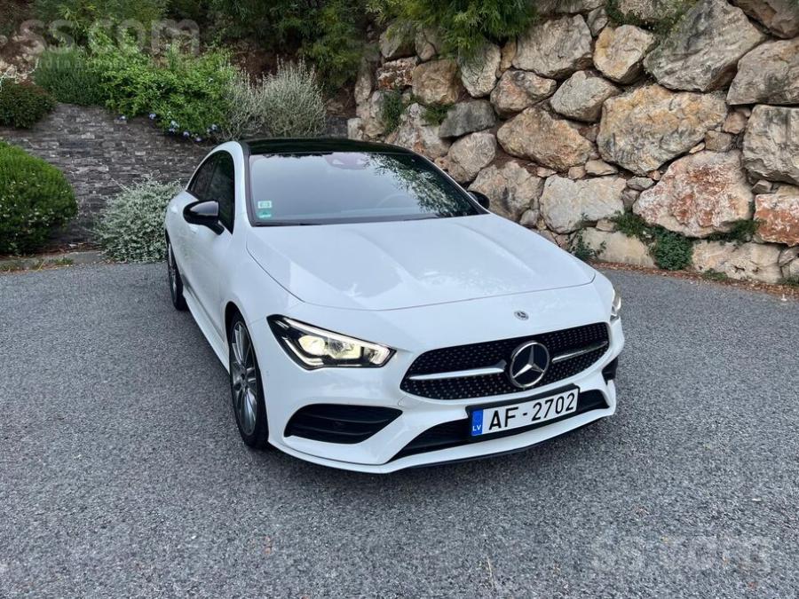 Balts Mercedes-Benz CLA 200 2023 Rīga, ar dzinēja tilpumu 1.40 L un nobraukumu 54 tūkst. km par 31500 €, foto 3 vietnē AUTOMOTO.COM.LV