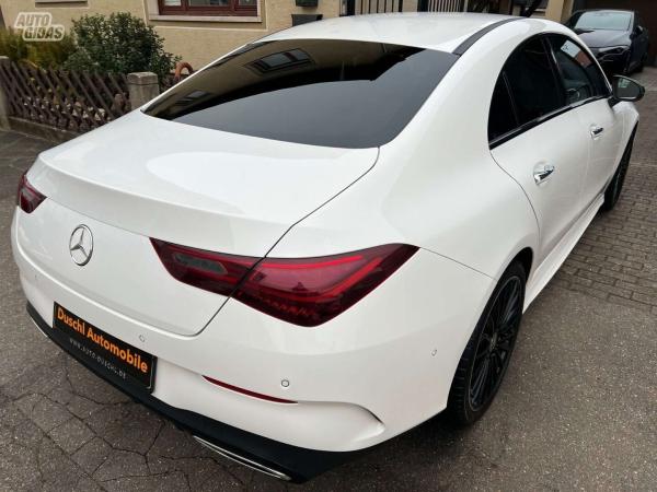 White Mercedes-Benz CLA 200 2024 in Kaunas, with an engine capacity of 1.30 L and mileage of 28 thousand km for 33209 €, photo 4 on AUTOMOTO.COM.LV