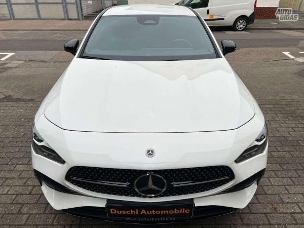 White Mercedes-Benz CLA 200 2024 in Kaunas, with an engine capacity of 1.30 L and mileage of 28 thousand km for 33209 €, photo 6 on AUTOMOTO.COM.LV