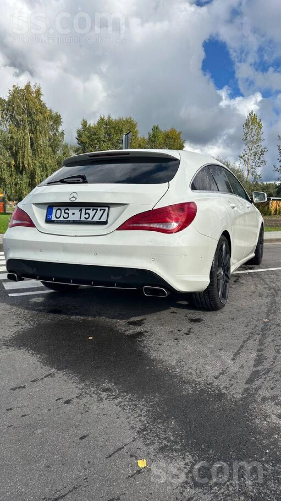 Balts Mercedes-Benz CLA 200 2016 Rīga, ar dzinēja tilpumu 2.20 L un nobraukumu 306 tūkst. km par 9500 €, foto 5 vietnē AUTOMOTO.COM.LV