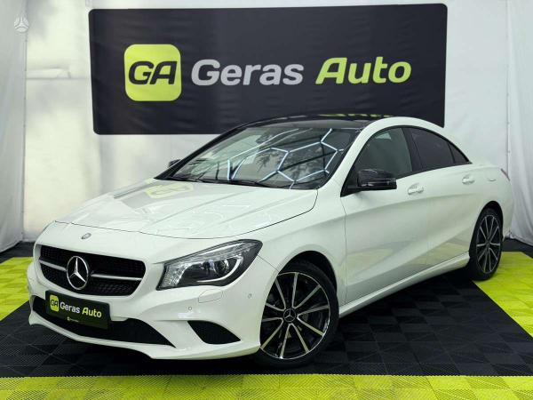 Balts Mercedes-Benz CLA 200 2015 Viļņa, ar dzinēja tilpumu 2.14 L un nobraukumu 81 tūkst. km par 12100 €, foto 1 vietnē AUTOMOTO.COM.LV
