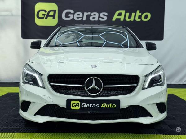 Balts Mercedes-Benz CLA 200 2015 Viļņa, ar dzinēja tilpumu 2.14 L un nobraukumu 81 tūkst. km par 12100 €, foto 2 vietnē AUTOMOTO.COM.LV