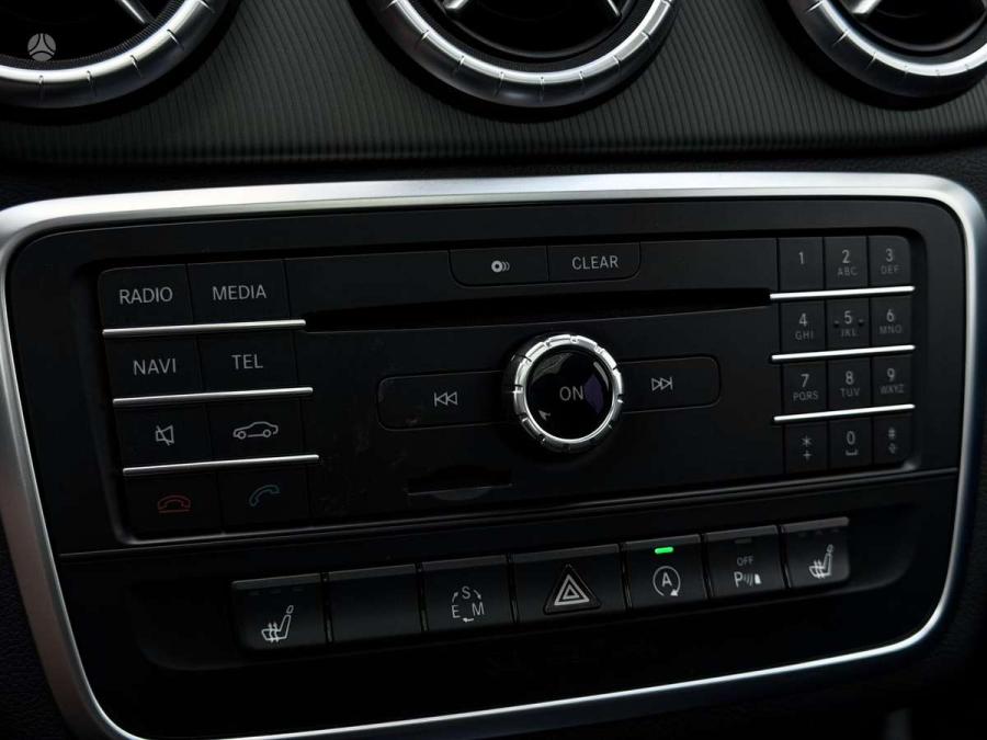 Balts Mercedes-Benz CLA 200 2015 Viļņa, ar dzinēja tilpumu 2.14 L un nobraukumu 81 tūkst. km par 12100 €, foto 22 vietnē AUTOMOTO.COM.LV