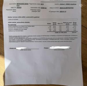 Balts Mercedes-Benz CLA 200 2015 Viļņa, ar dzinēja tilpumu 2.14 L un nobraukumu 81 tūkst. km par 12100 €, foto 27 vietnē AUTOMOTO.COM.LV