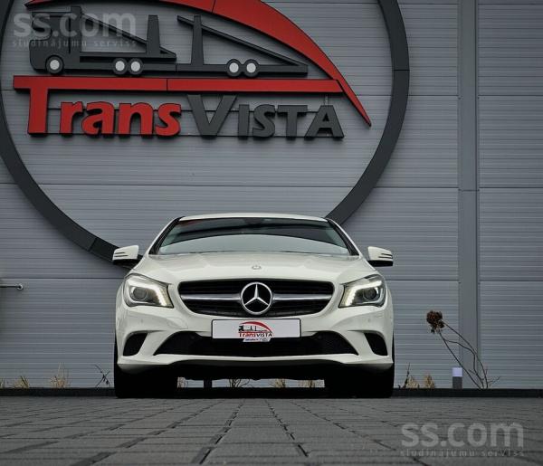 White Mercedes-Benz CLA 200 2015 in Telschi, with an engine capacity of 2.20 L and mileage of 253 thousand km for 10299 €, photo 2 on AUTOMOTO.COM.LV