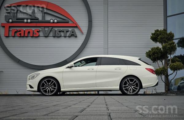 White Mercedes-Benz CLA 200 2015 in Telschi, with an engine capacity of 2.20 L and mileage of 253 thousand km for 10299 €, photo 4 on AUTOMOTO.COM.LV