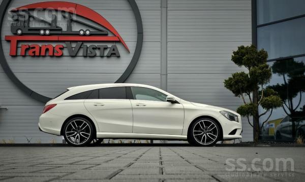 White Mercedes-Benz CLA 200 2015 in Telschi, with an engine capacity of 2.20 L and mileage of 253 thousand km for 10299 €, photo 5 on AUTOMOTO.COM.LV