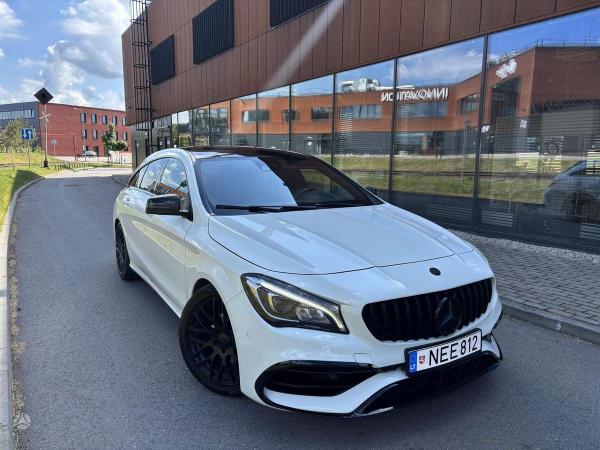 White Mercedes-Benz CLA 200 2016 in Klaipeda, with an engine capacity of 2.14 L and mileage of 331 thousand km for 11000 €, photo 3 on AUTOMOTO.COM.LV
