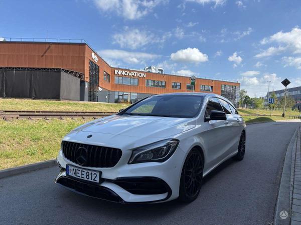 White Mercedes-Benz CLA 200 2016 in Klaipeda, with an engine capacity of 2.14 L and mileage of 331 thousand km for 11000 €, photo 5 on AUTOMOTO.COM.LV