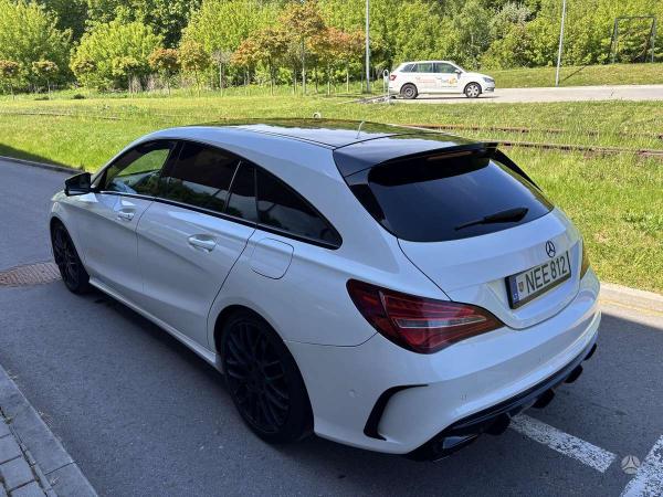 White Mercedes-Benz CLA 200 2016 in Klaipeda, with an engine capacity of 2.14 L and mileage of 331 thousand km for 11000 €, photo 6 on AUTOMOTO.COM.LV
