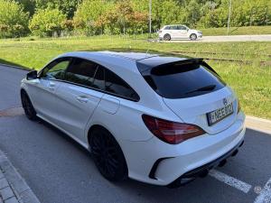 White Mercedes-Benz CLA 200 2016 in Klaipeda, with an engine capacity of 2.14 L and mileage of 331 thousand km for 11000 €, photo 6 on AUTOMOTO.COM.LV