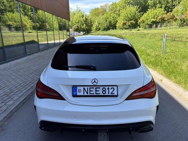 White Mercedes-Benz CLA 200 2016 in Klaipeda, with an engine capacity of 2.14 L and mileage of 331 thousand km for 11000 €, photo 7 on AUTOMOTO.COM.LV