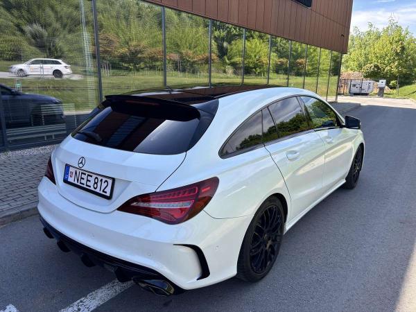 White Mercedes-Benz CLA 200 2016 in Klaipeda, with an engine capacity of 2.14 L and mileage of 331 thousand km for 11000 €, photo 8 on AUTOMOTO.COM.LV