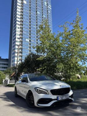 White Mercedes-Benz CLA 200 2016 in Klaipeda, with an engine capacity of 2.14 L and mileage of 331 thousand km for 11000 €, photo 9 on AUTOMOTO.COM.LV