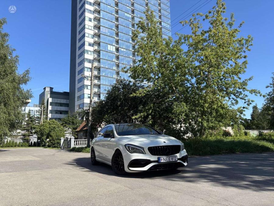 White Mercedes-Benz CLA 200 2016 in Klaipeda, with an engine capacity of 2.14 L and mileage of 331 thousand km for 11000 €, photo 10 on AUTOMOTO.COM.LV