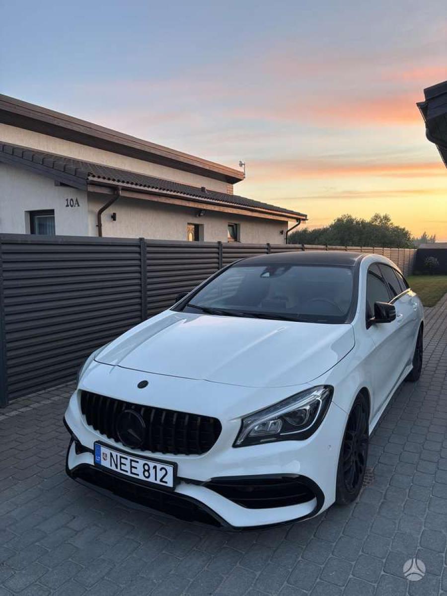 White Mercedes-Benz CLA 200 2016 in Klaipeda, with an engine capacity of 2.14 L and mileage of 331 thousand km for 11000 €, photo 11 on AUTOMOTO.COM.LV