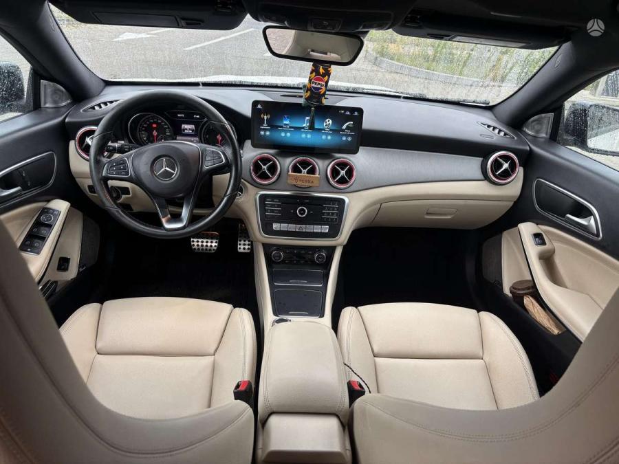 White Mercedes-Benz CLA 200 2016 in Klaipeda, with an engine capacity of 2.14 L and mileage of 331 thousand km for 11000 €, photo 13 on AUTOMOTO.COM.LV