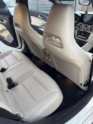 White Mercedes-Benz CLA 200 2016 in Klaipeda, with an engine capacity of 2.14 L and mileage of 331 thousand km for 11000 €, photo 16 on AUTOMOTO.COM.LV