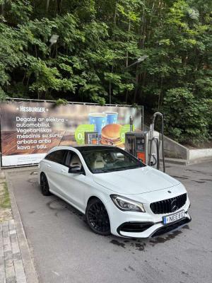 White Mercedes-Benz CLA 200 2016 in Klaipeda, with an engine capacity of 2.14 L and mileage of 331 thousand km for 11000 €, photo 19 on AUTOMOTO.COM.LV