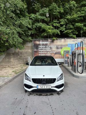 White Mercedes-Benz CLA 200 2016 in Klaipeda, with an engine capacity of 2.14 L and mileage of 331 thousand km for 11000 €, photo 21 on AUTOMOTO.COM.LV