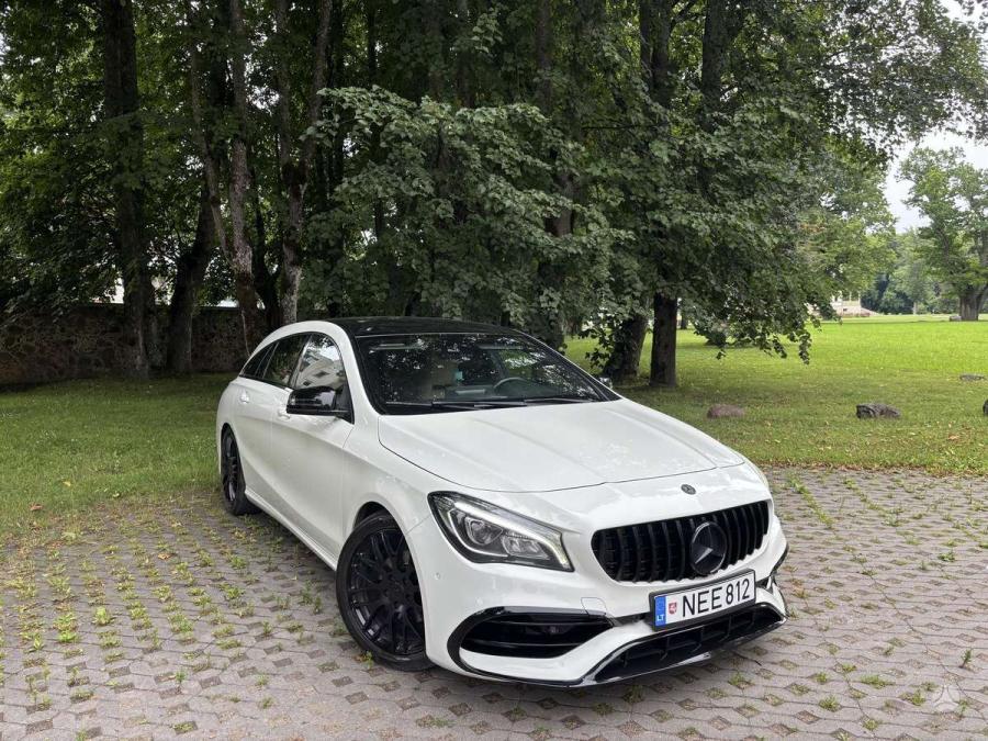 White Mercedes-Benz CLA 200 2016 in Klaipeda, with an engine capacity of 2.14 L and mileage of 331 thousand km for 11000 €, photo 23 on AUTOMOTO.COM.LV