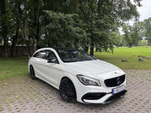 White Mercedes-Benz CLA 200 2016 in Klaipeda, with an engine capacity of 2.14 L and mileage of 331 thousand km for 11000 €, photo 24 on AUTOMOTO.COM.LV