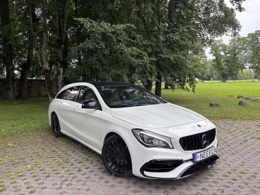 White Mercedes-Benz CLA 200 2016 in Klaipeda, with an engine capacity of 2.14 L and mileage of 331 thousand km for 11000 €, photo 24 on AUTOMOTO.COM.LV