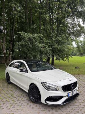 White Mercedes-Benz CLA 200 2016 in Klaipeda, with an engine capacity of 2.14 L and mileage of 331 thousand km for 11000 €, photo 25 on AUTOMOTO.COM.LV