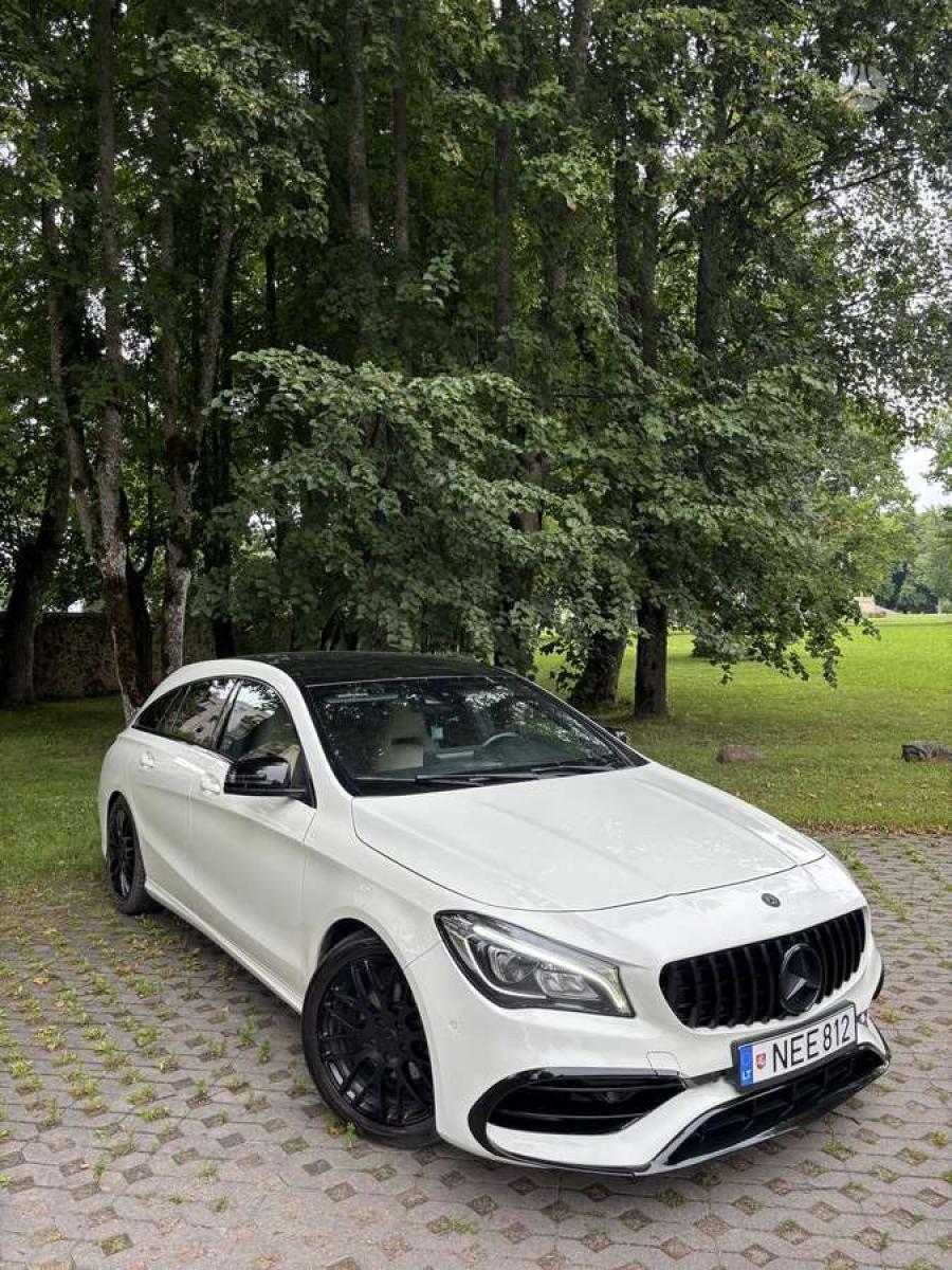 White Mercedes-Benz CLA 200 2016 in Klaipeda, with an engine capacity of 2.14 L and mileage of 331 thousand km for 11000 €, photo 26 on AUTOMOTO.COM.LV
