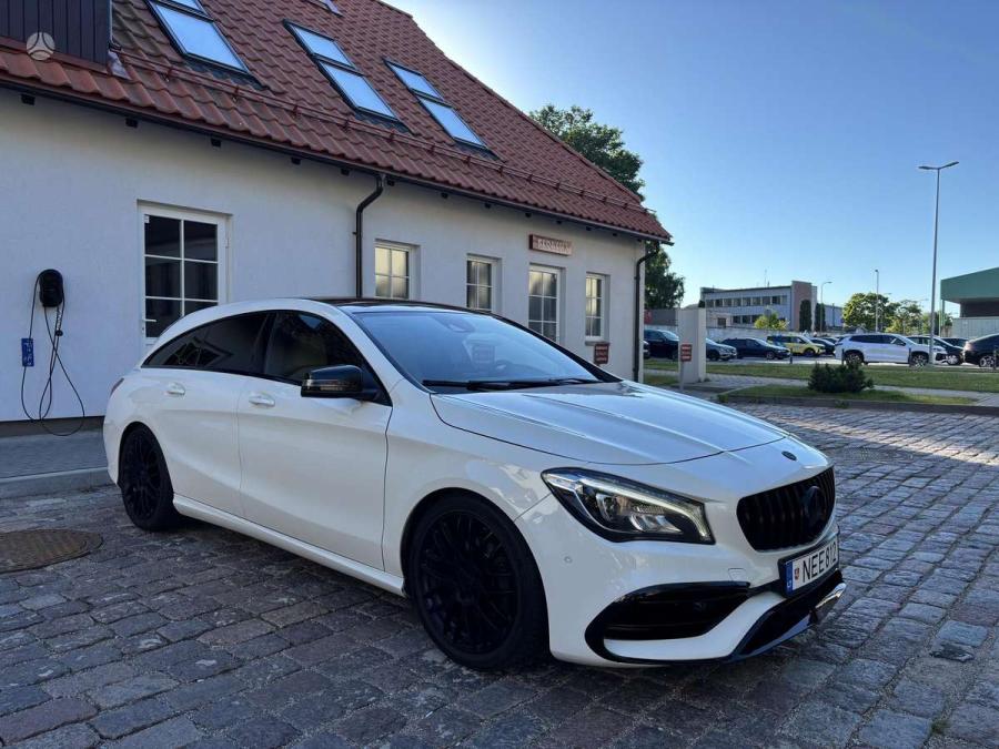 White Mercedes-Benz CLA 200 2016 in Klaipeda, with an engine capacity of 2.14 L and mileage of 331 thousand km for 11000 €, photo 28 on AUTOMOTO.COM.LV