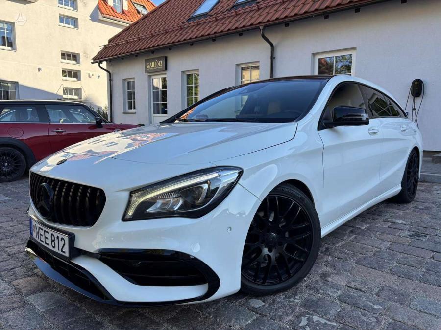 White Mercedes-Benz CLA 200 2016 in Klaipeda, with an engine capacity of 2.14 L and mileage of 331 thousand km for 11000 €, photo 30 on AUTOMOTO.COM.LV