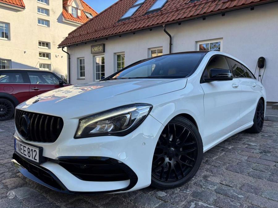 White Mercedes-Benz CLA 200 2016 in Klaipeda, with an engine capacity of 2.14 L and mileage of 331 thousand km for 11000 €, photo 31 on AUTOMOTO.COM.LV