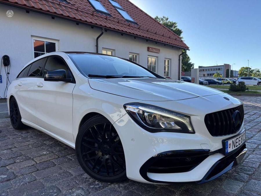 White Mercedes-Benz CLA 200 2016 in Klaipeda, with an engine capacity of 2.14 L and mileage of 331 thousand km for 11000 €, photo 32 on AUTOMOTO.COM.LV