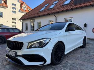 White Mercedes-Benz CLA 200 2016 in Klaipeda, with an engine capacity of 2.14 L and mileage of 331 thousand km for 11000 €, photo 34 on AUTOMOTO.COM.LV