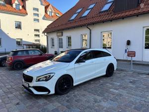 White Mercedes-Benz CLA 200 2016 in Klaipeda, with an engine capacity of 2.14 L and mileage of 331 thousand km for 11000 €, photo 38 on AUTOMOTO.COM.LV