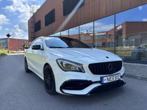 White Mercedes-Benz CLA 200 2016 in Klaipeda, with an engine capacity of 2.14 L and mileage of 331 thousand km for 11000 €, photo 39 on AUTOMOTO.COM.LV