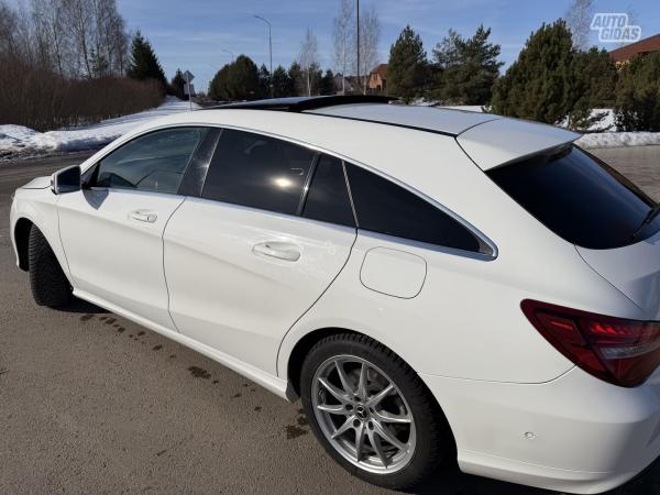 White Mercedes-Benz CLA 200 2018 in Siauliai, with an engine capacity of 2.10 L and mileage of 270 thousand km for 13200 €, photo 9 on AUTOMOTO.COM.LV