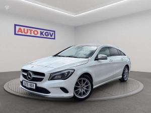 White Mercedes-Benz CLA 200 2018 in Kaunas, with an engine capacity of 2.10 L and mileage of 273 thousand km for 14699 €, photo  on AUTOMOTO.COM.LV