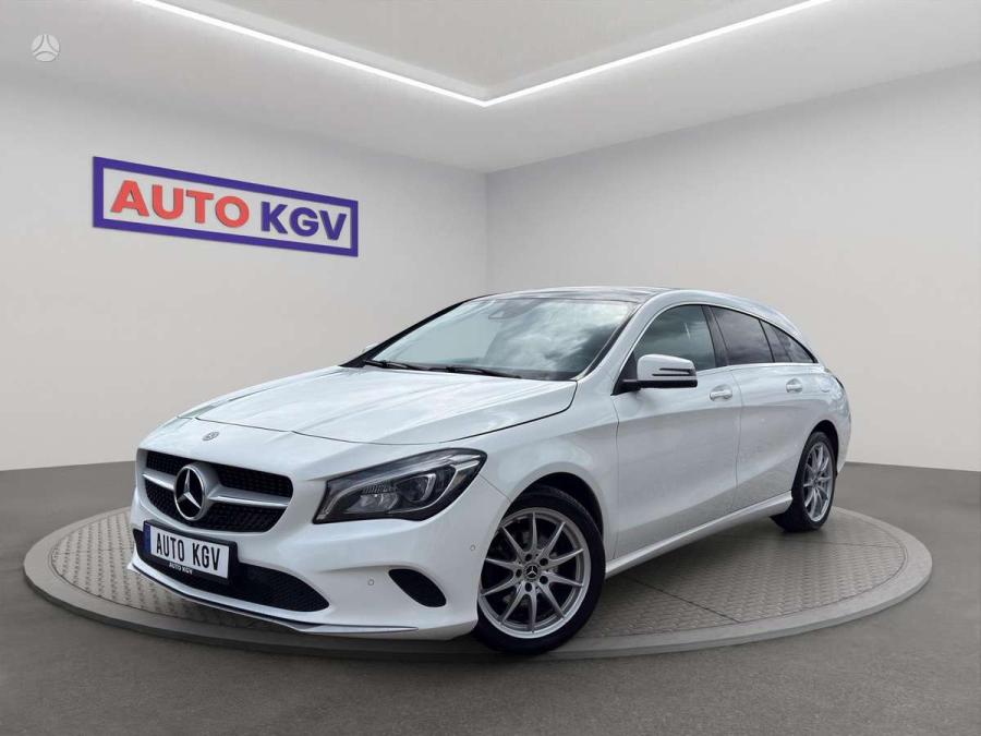 White Mercedes-Benz CLA 200 2018 in Kaunas, with an engine capacity of 2.10 L and mileage of 273 thousand km for 14699 €, photo 1 on AUTOMOTO.COM.LV