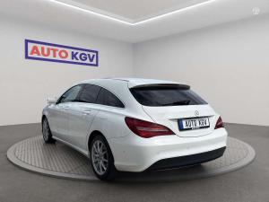 White Mercedes-Benz CLA 200 2018 in Kaunas, with an engine capacity of 2.10 L and mileage of 273 thousand km for 14699 €, photo 4 on AUTOMOTO.COM.LV
