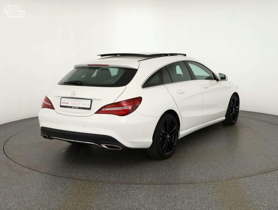 White Mercedes-Benz CLA 200 2019 in Kaunas, with an engine capacity of 1.60 L and mileage of 44 thousand km for 24450 €, photo 5 on AUTOMOTO.COM.LV