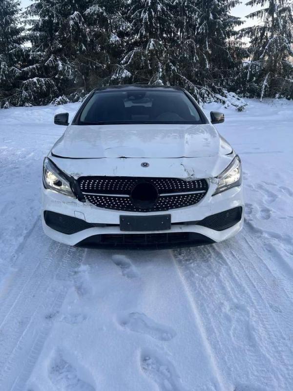 Balts Mercedes-Benz CLA 200 2019 Kauņa, ar dzinēja tilpumu 2.14 L un nobraukumu 195 tūkst. km par 7500 €, foto  vietnē AUTOMOTO.COM.LV