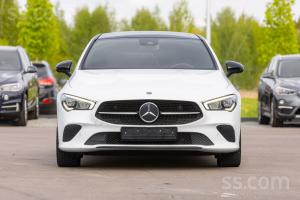 White Mercedes-Benz CLA 200 2020 in Jelgava, with an engine capacity of 2.00 L and mileage of 179 thousand km for 19800 €, photo 6 on AUTOMOTO.COM.LV