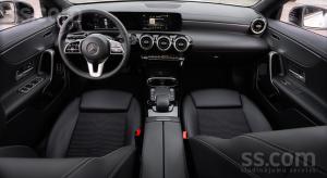 White Mercedes-Benz CLA 200 2020 in Jelgava, with an engine capacity of 2.00 L and mileage of 179 thousand km for 19800 €, photo 8 on AUTOMOTO.COM.LV