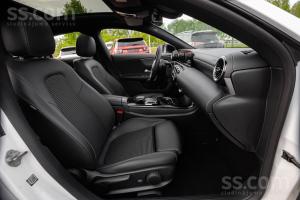White Mercedes-Benz CLA 200 2020 in Jelgava, with an engine capacity of 2.00 L and mileage of 179 thousand km for 19800 €, photo 9 on AUTOMOTO.COM.LV