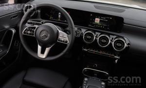 White Mercedes-Benz CLA 200 2020 in Jelgava, with an engine capacity of 2.00 L and mileage of 179 thousand km for 19800 €, photo 13 on AUTOMOTO.COM.LV