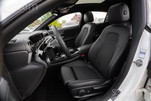 White Mercedes-Benz CLA 200 2020 in Jelgava, with an engine capacity of 2.00 L and mileage of 179 thousand km for 19800 €, photo 14 on AUTOMOTO.COM.LV