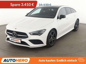 Balts Mercedes-Benz CLA 200 2021 Kauņa, ar dzinēja tilpumu 2.00 L un nobraukumu 70 tūkst. km par 30352 €, foto  vietnē AUTOMOTO.COM.LV