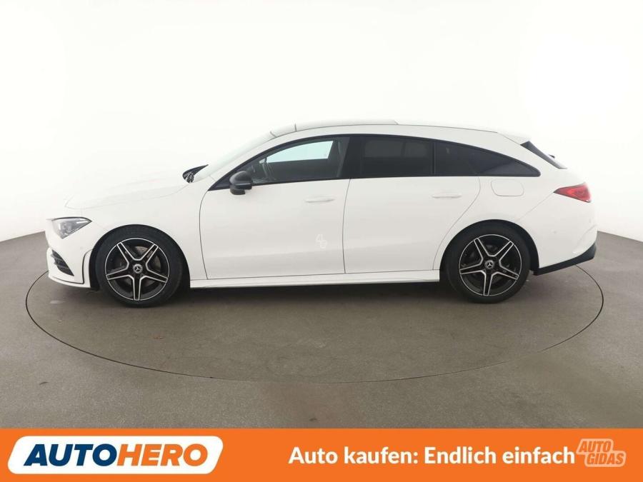 White Mercedes-Benz CLA 200 2021 in Kaunas, with an engine capacity of 2.00 L and mileage of 70 thousand km for 30352 €, photo 3 on AUTOMOTO.COM.LV